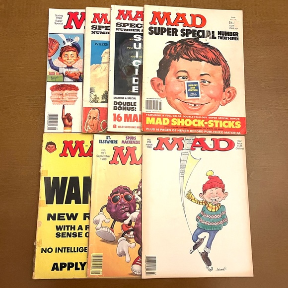 Other | 1966199 Mad Magazine Comics Bundle Of 7 | Poshmark